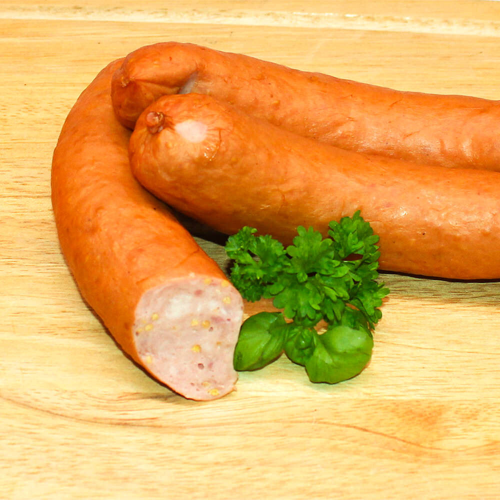 Schmelzer's Jagdwurst Enden - herzhaft geräucherte Delikatesse aus fe ...